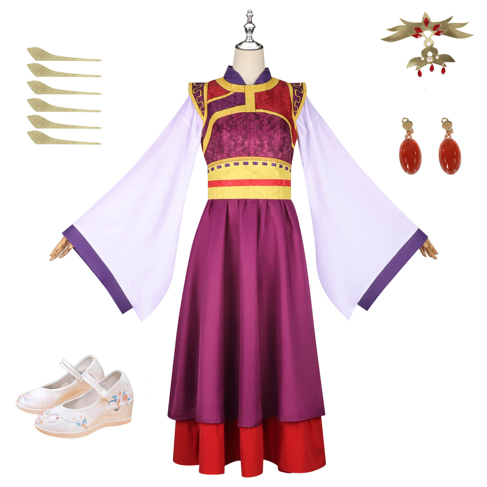 Loulan Costume The Apothecary Diaries Cosplay Carnival Halloween Outfi ...